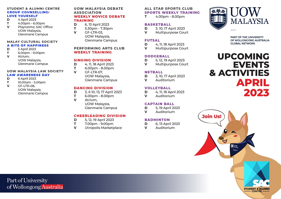 Activities | UOW Malaysia