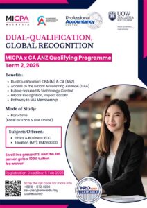 MICPA x CA ANZ Qualifying Program | UOW Malaysia